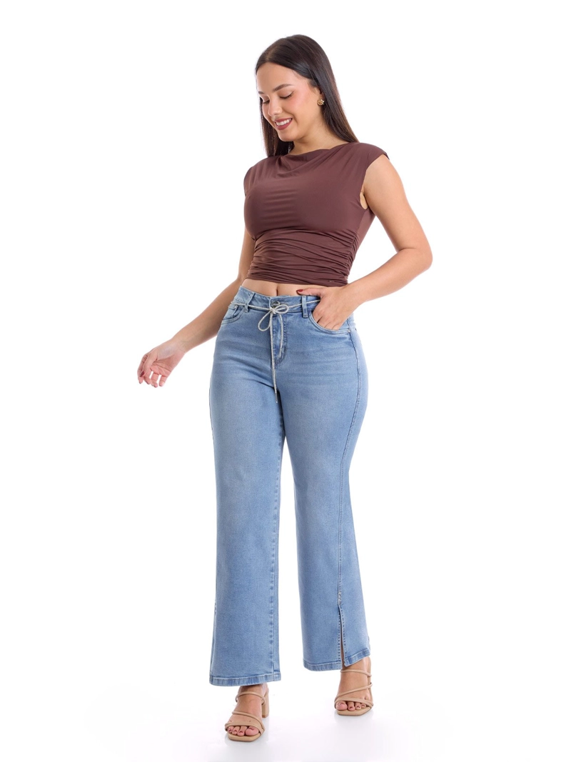 JEAN WIDE LEG MUJER METAL JEANS MILLETTE