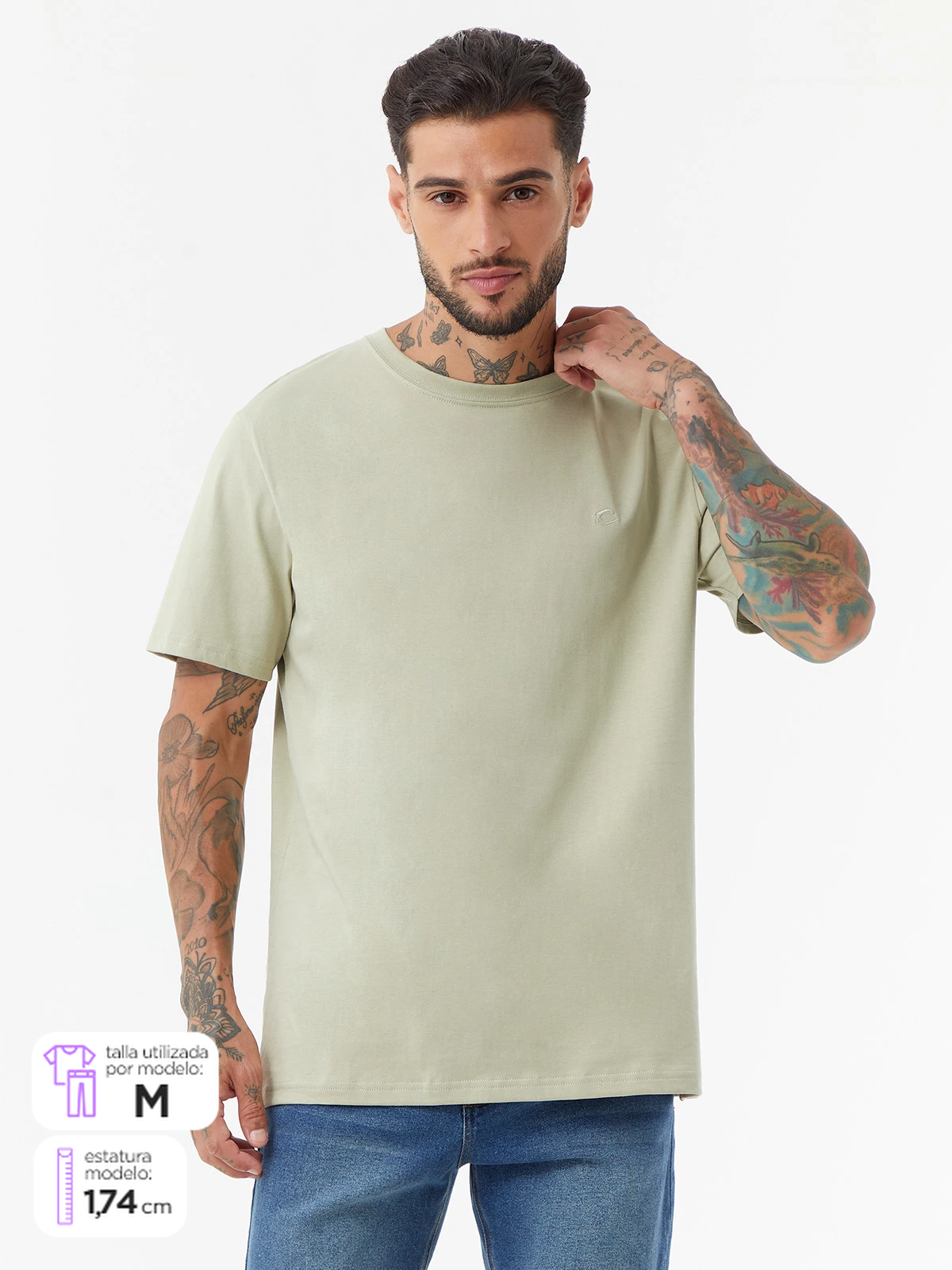 POLO HOMBRE CLOUDBREAK PLATA CAMESA 1