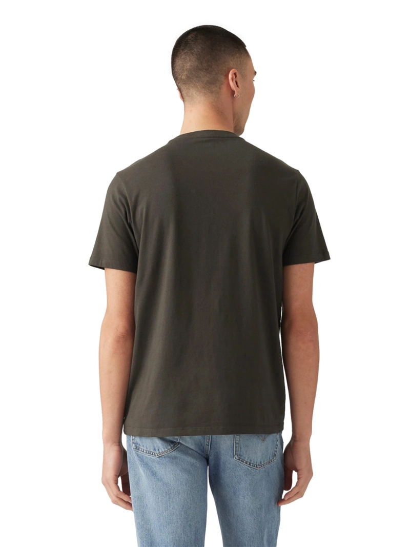 POLO MANGA CORTA ALGODÓN HOMBRE LEVI'S NEGRO GRAPHIC CREWNECK TEE 22491 ...