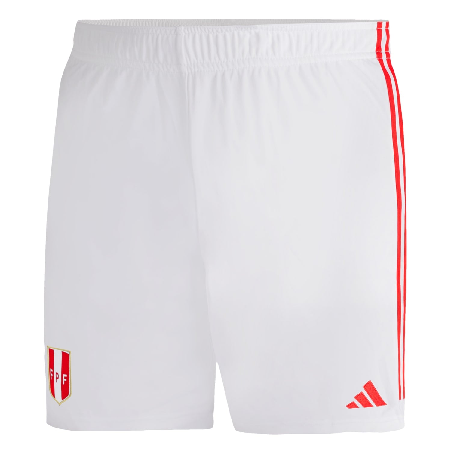 SHORT FÚTBOL UNISEX ADIDAS GC4235 LOCAL JUNIOR SELECCIÓN PERUANA 2023 ROJO