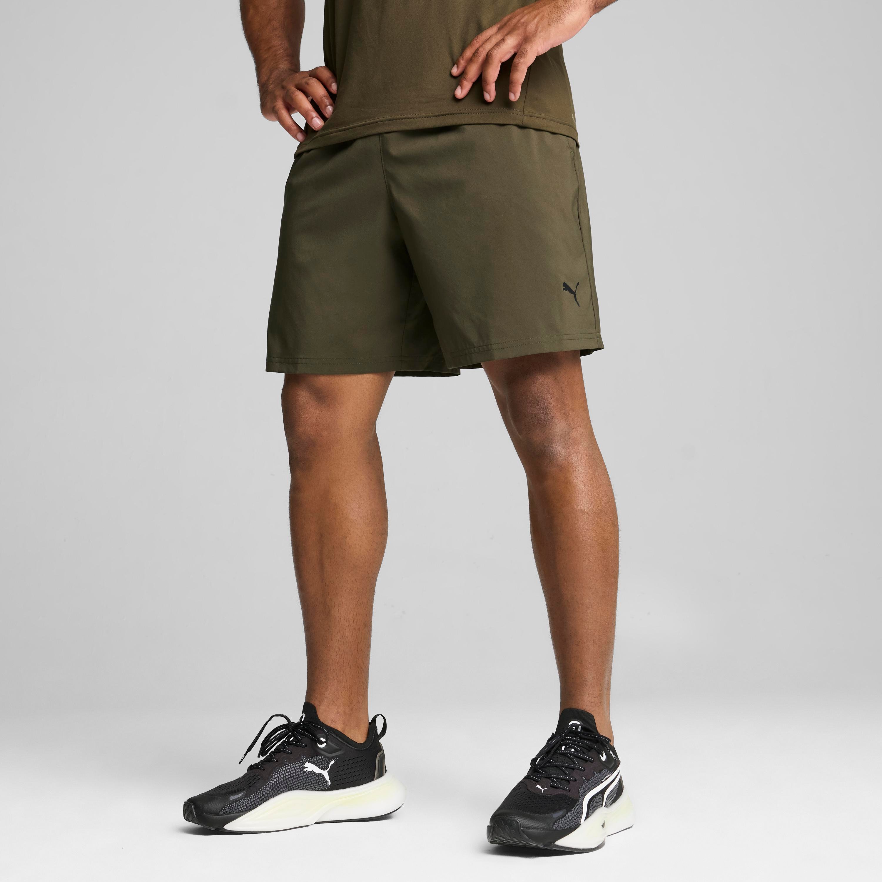 SHORT HOMBRE PUMA TRAIN FAV BLASTER 7 VERDE
