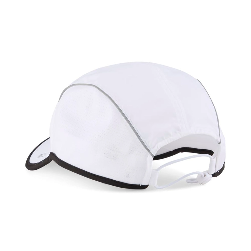 GORRO PUMA RUNNER SHORT VISOR 5 PANEL CAP BLANCO