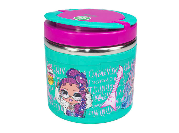 Ripley - TERMOS LOL TURQUESA 600ML TERMO OMG 70285.0 POLIPROPILENO