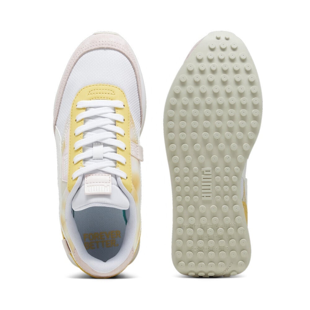 Ripley - ZAPATILLAS MUJER PUMA URBANAS AMARILLO FUTURE RIDER BD WNS