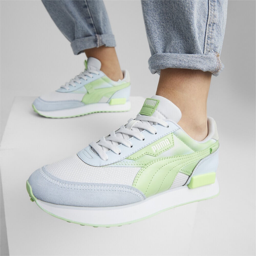 Ripley - ZAPATILLAS MUJER PUMA URBANAS VERDE FUTURE RIDER BD WNS