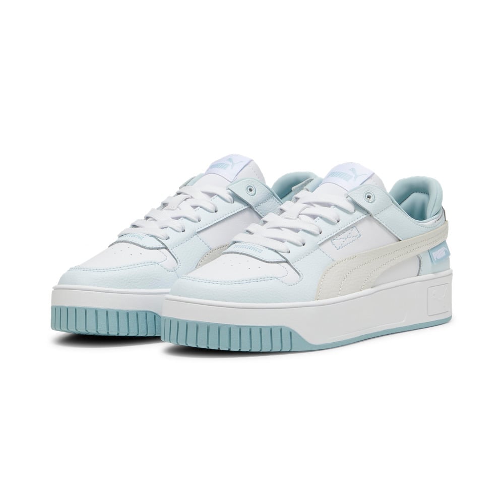 Ripley - ZAPATILLAS MUJER PUMA URBANAS CELESTE CARINA STREET VTG