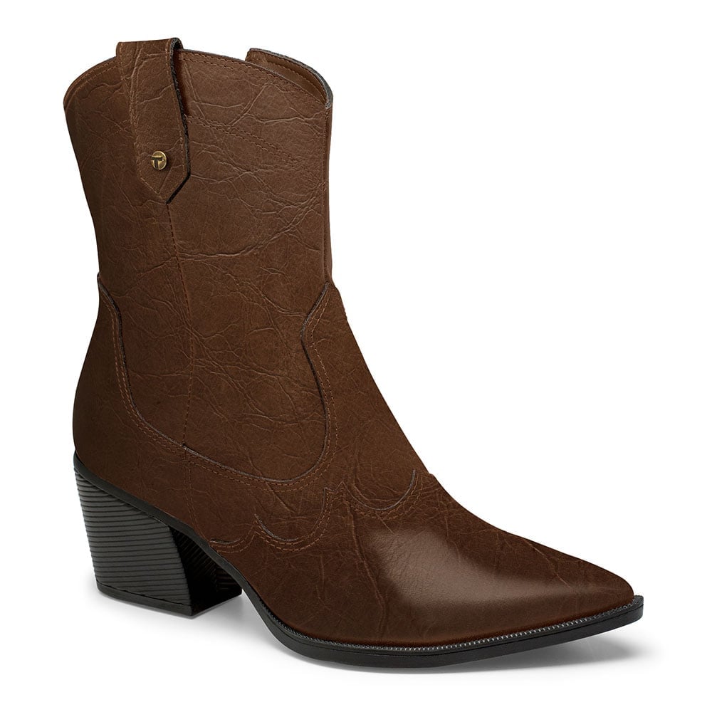 Ripley - BOTINES MUJER TANARA CHOCOLATE T7761.0011.M77611.C77611