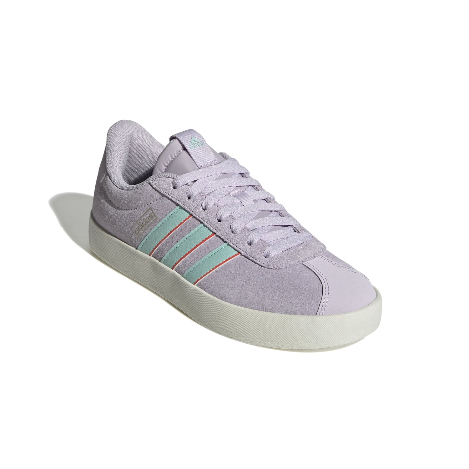 ZAPATILLAS MUJER ADIDAS URBANAS MORADO VL COURT 3.0 CUERO