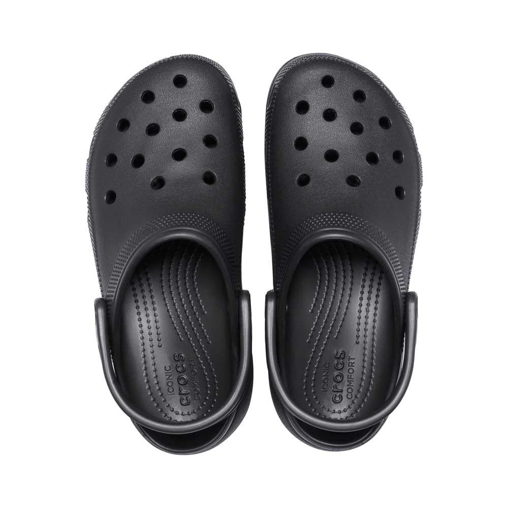 ZUECOS MUJER CROCS CLASSIC PLATFORM CLOG CR206750-001 NEGRO