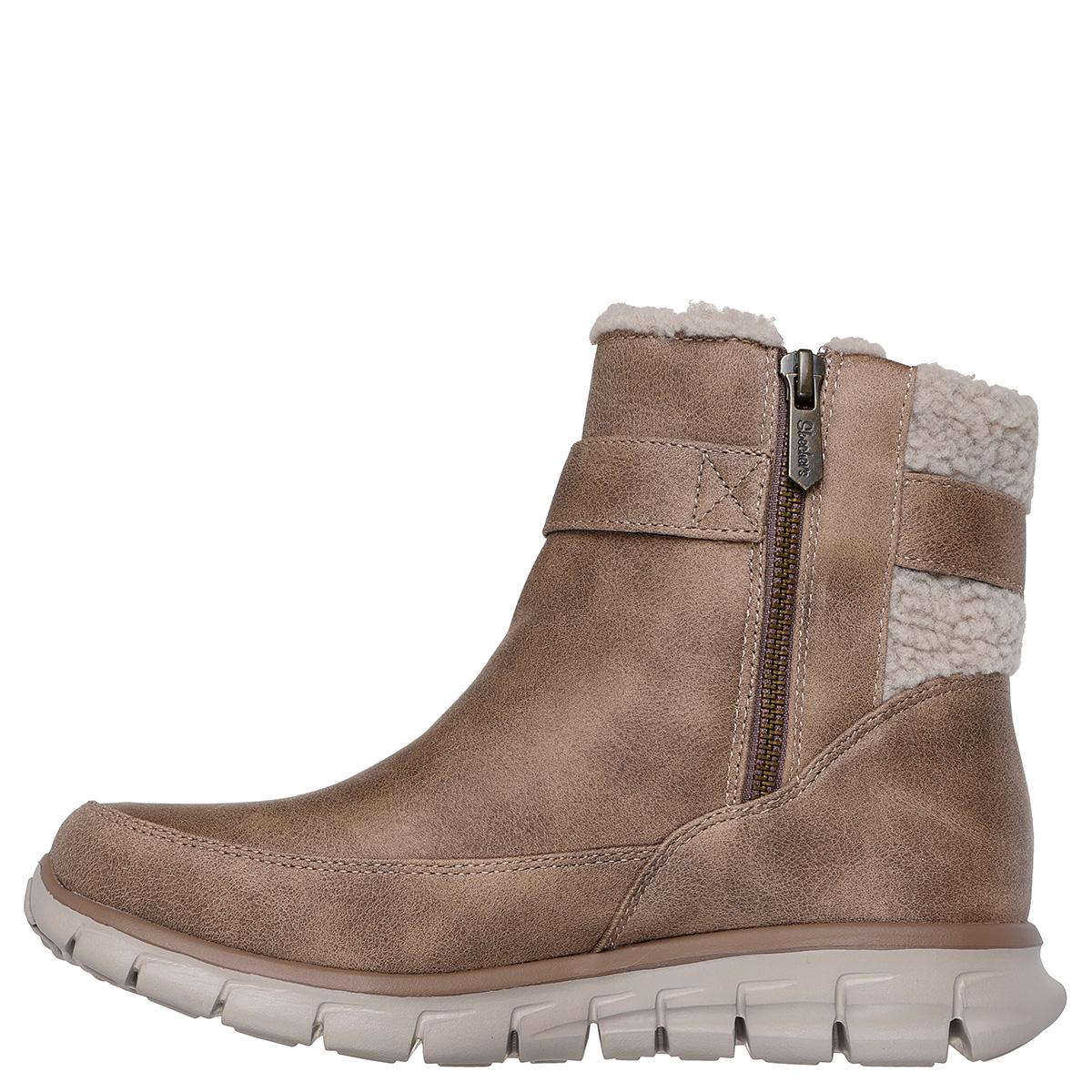 BOTINES MUJER SKECHERS GRIS SYNERGY