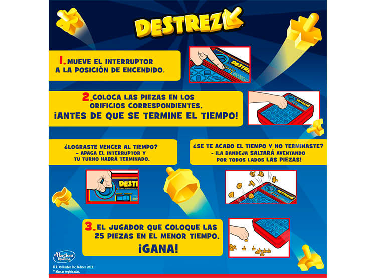 JUEGO DE MESA HASBRO GAMING DESTREZA