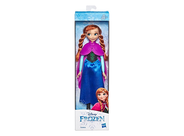 Ripley - MUÑECA FROZEN E6739 DISNEY ANNA CABELLO LARGO Y ROJO ...