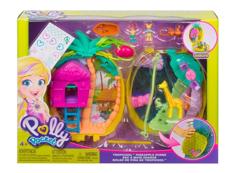 ACCESORIO MUÑECA POLLY POCKET GXC95 ESTUCHES BOLSA