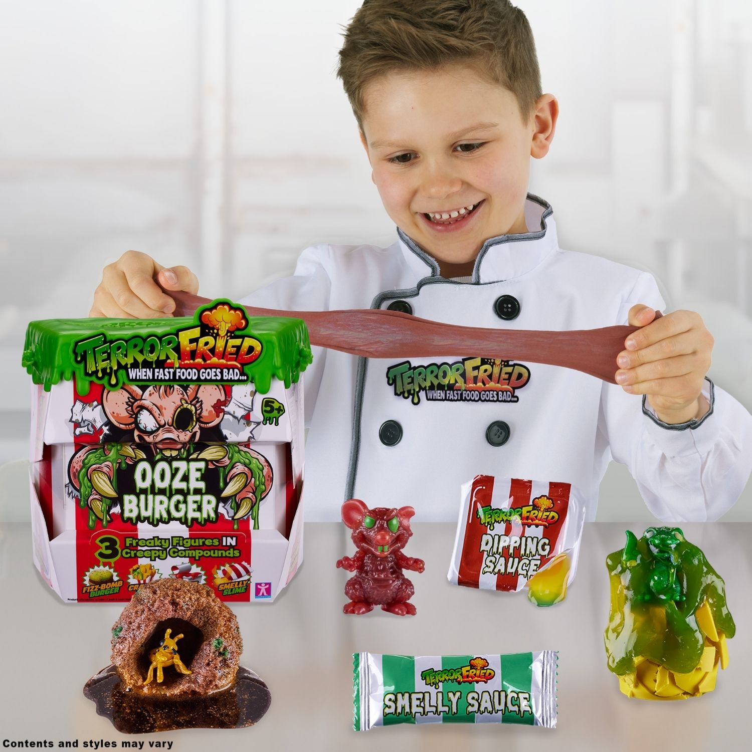FIGURA ACCIÓN TERROR FRIED GRISTLE BOX X5
