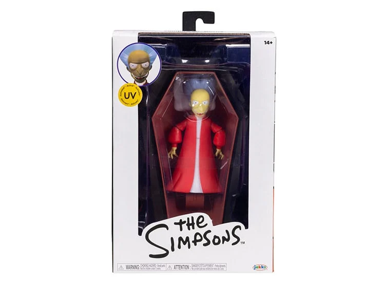 FIGURA COLECCIONABLE LOS SIMPSONS MR. BURNS VAMPIRO 13 CM