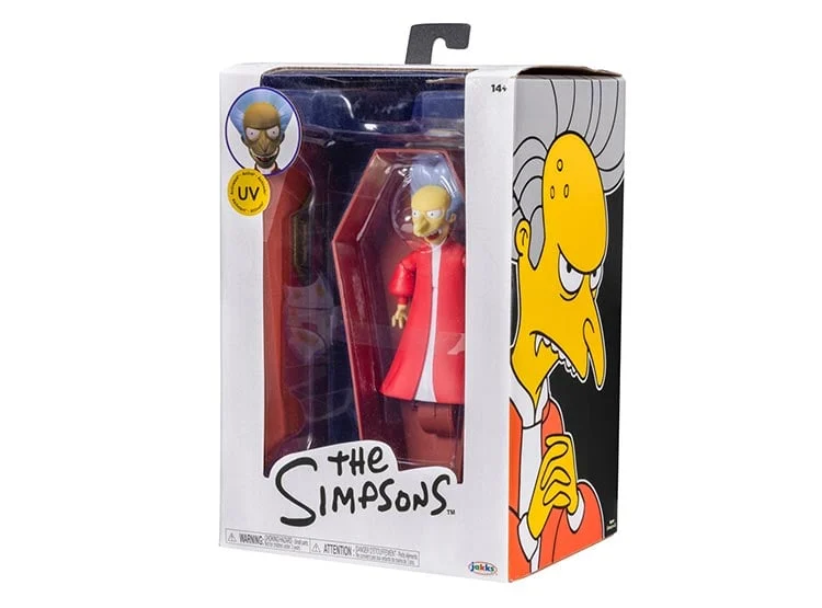 FIGURA COLECCIONABLE LOS SIMPSONS MR. BURNS VAMPIRO 13 CM