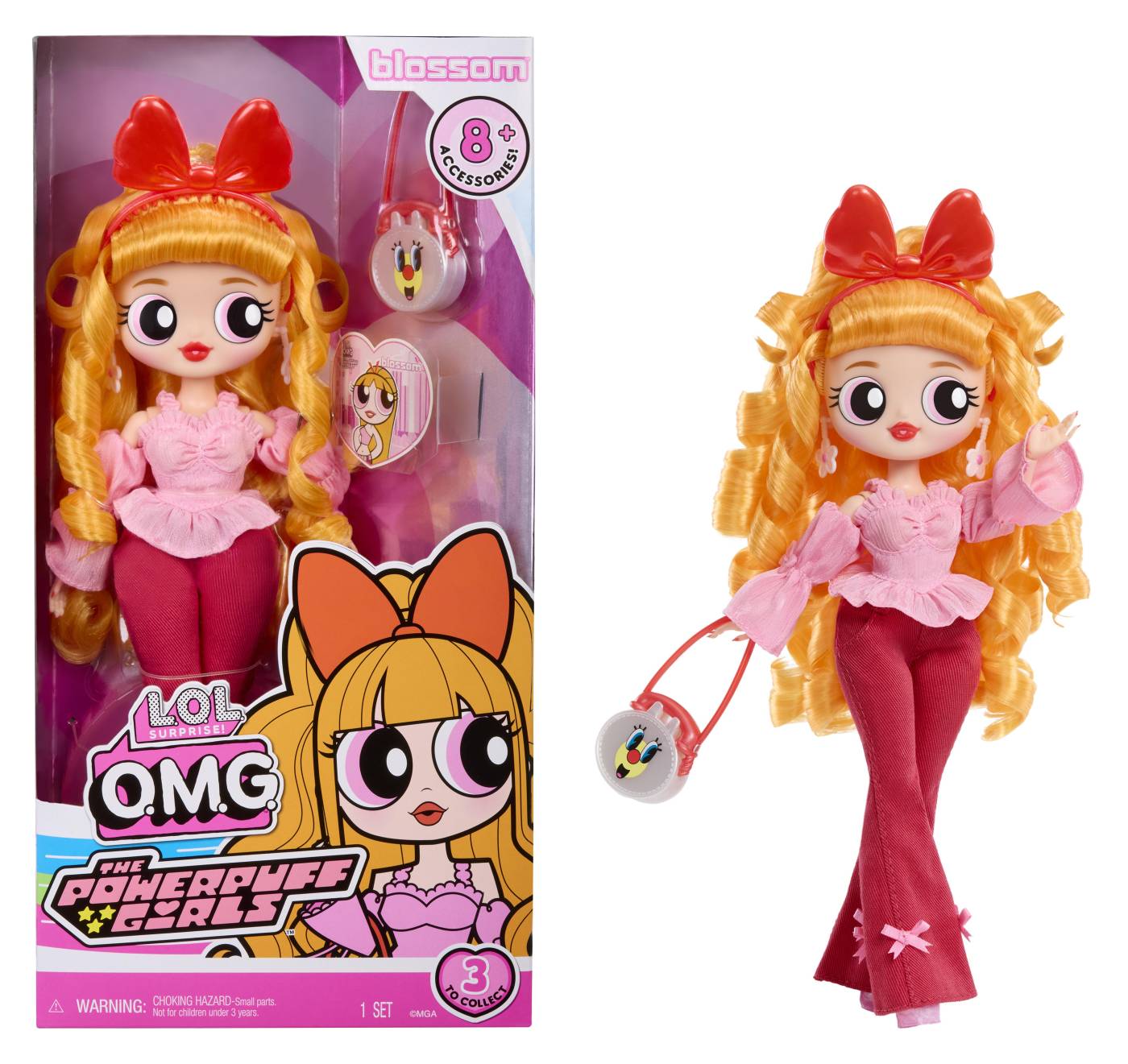 MUÑECA L.O.L. SURPRISE OMG POWERPUFF GIRLS FASHION DOLL
