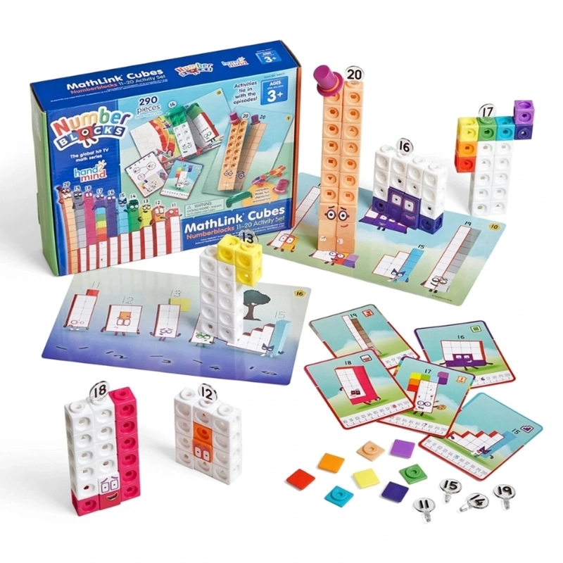 MATHLINK CUBES NUMBERBLOCKS 11-20 SET