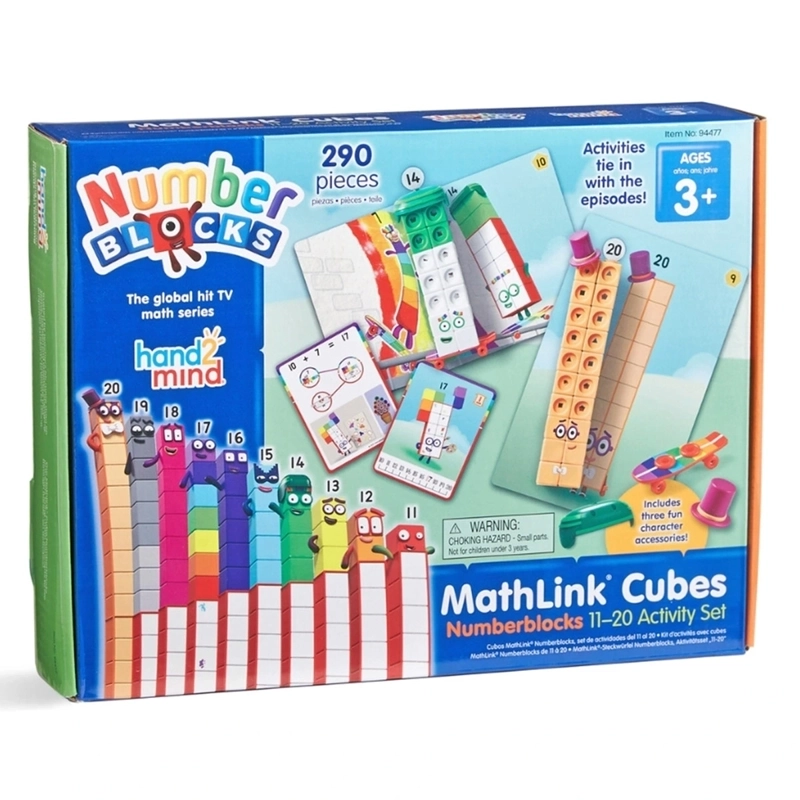 MATHLINK CUBES NUMBERBLOCKS 11-20 SET