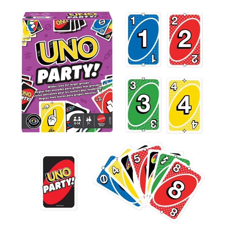 UNO JUEGO DE CARTAS PARTY RENOVADO PARA NIÑOS