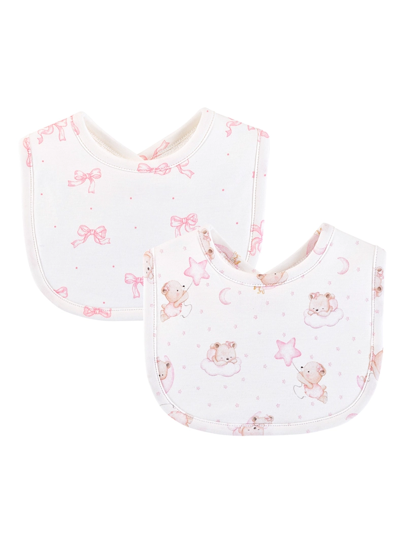 PACK 2 BABEROS BEBÉ BABY CLUB CHIC GIFMREO
