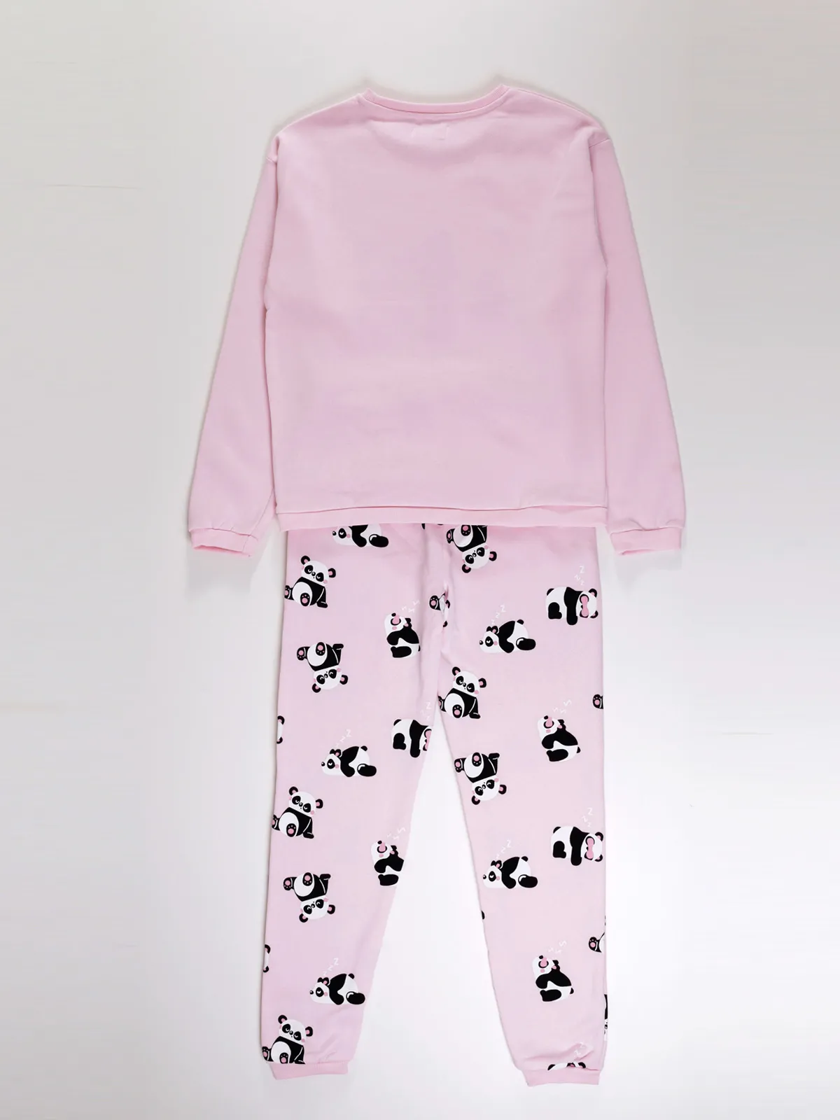 Ripley - PIJAMA FRANELA NIÑA INDEX ROSADO MATE PANDA