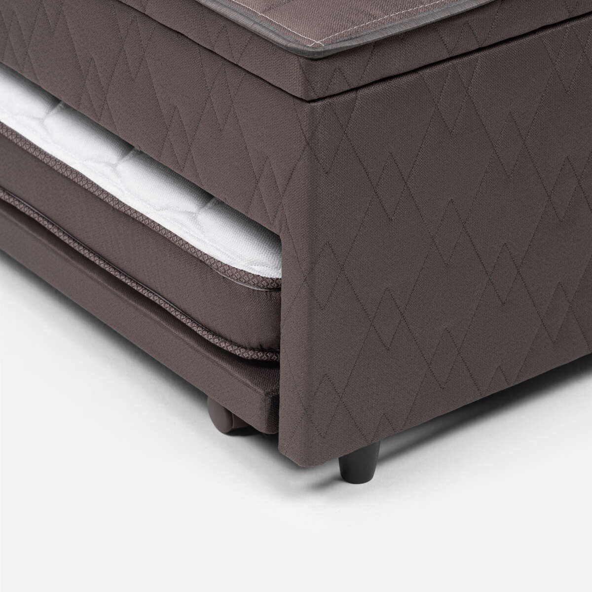 BASE BED BOXET ERGO T CHOCOLATE 1.5 PLAZAS