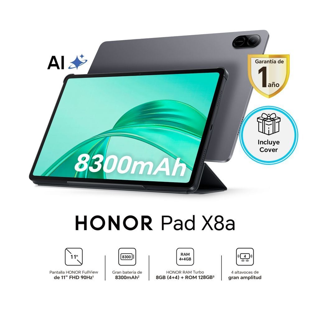 TABLET HONOR PAD X8A 11” 128GB
