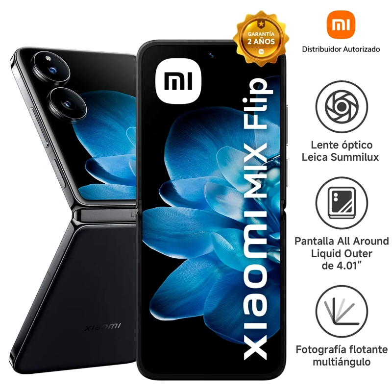 CELULAR XIAOMI MIX FLIP 512GB 12GB RAM 50MP 6.86" BLACK