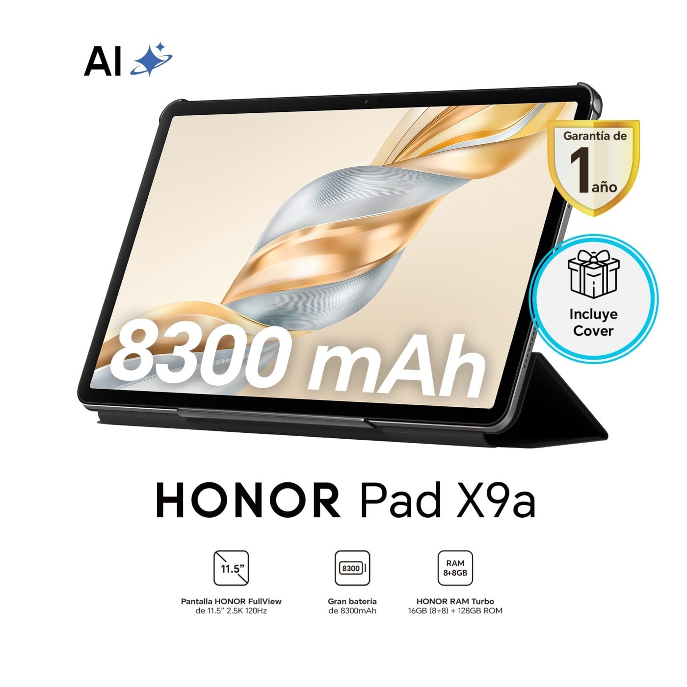 TABLET HONOR PAD X9A 11.5” 128GB