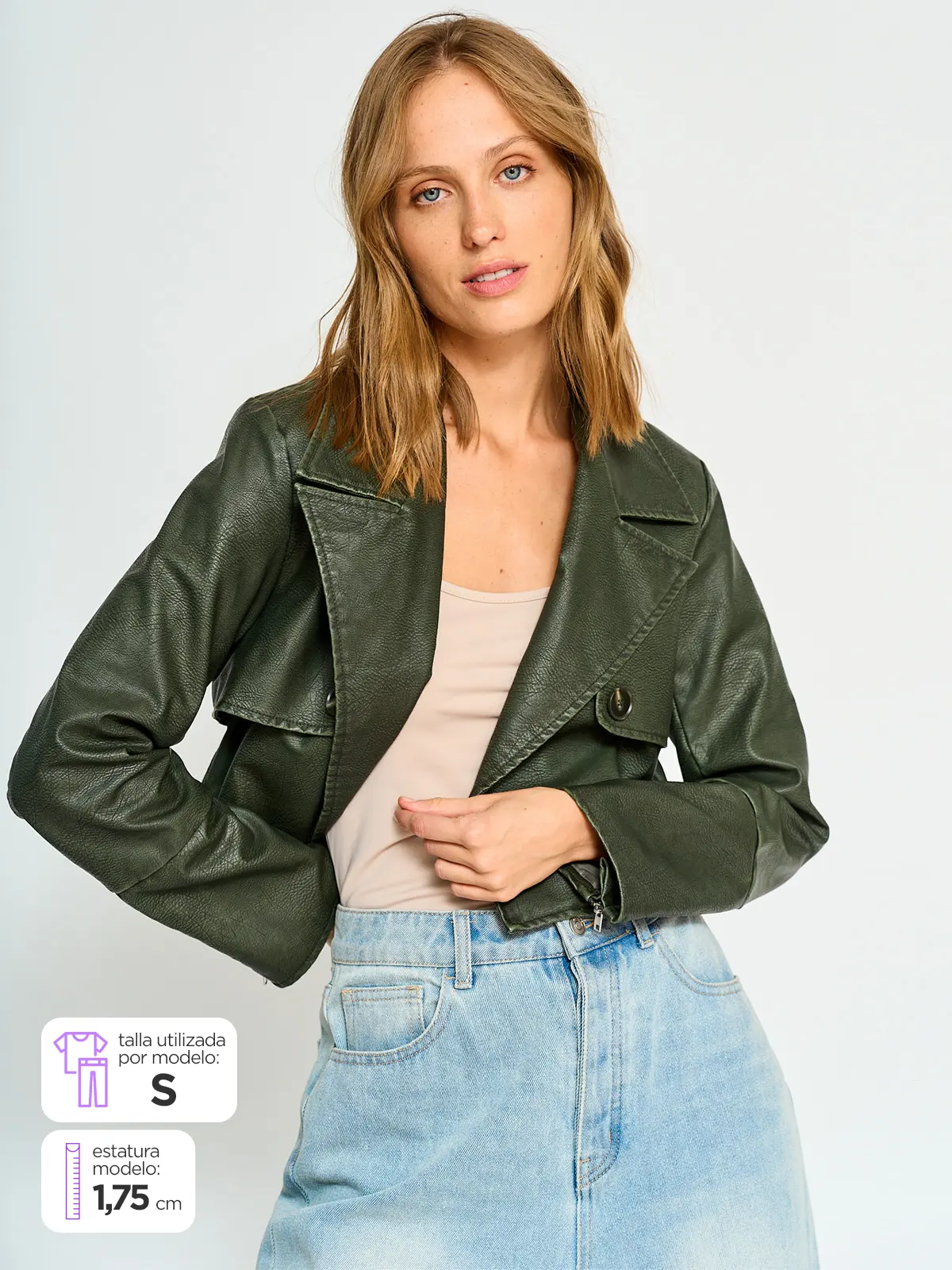 CASACA MUJER MARQUIS VERDE TRENCH
