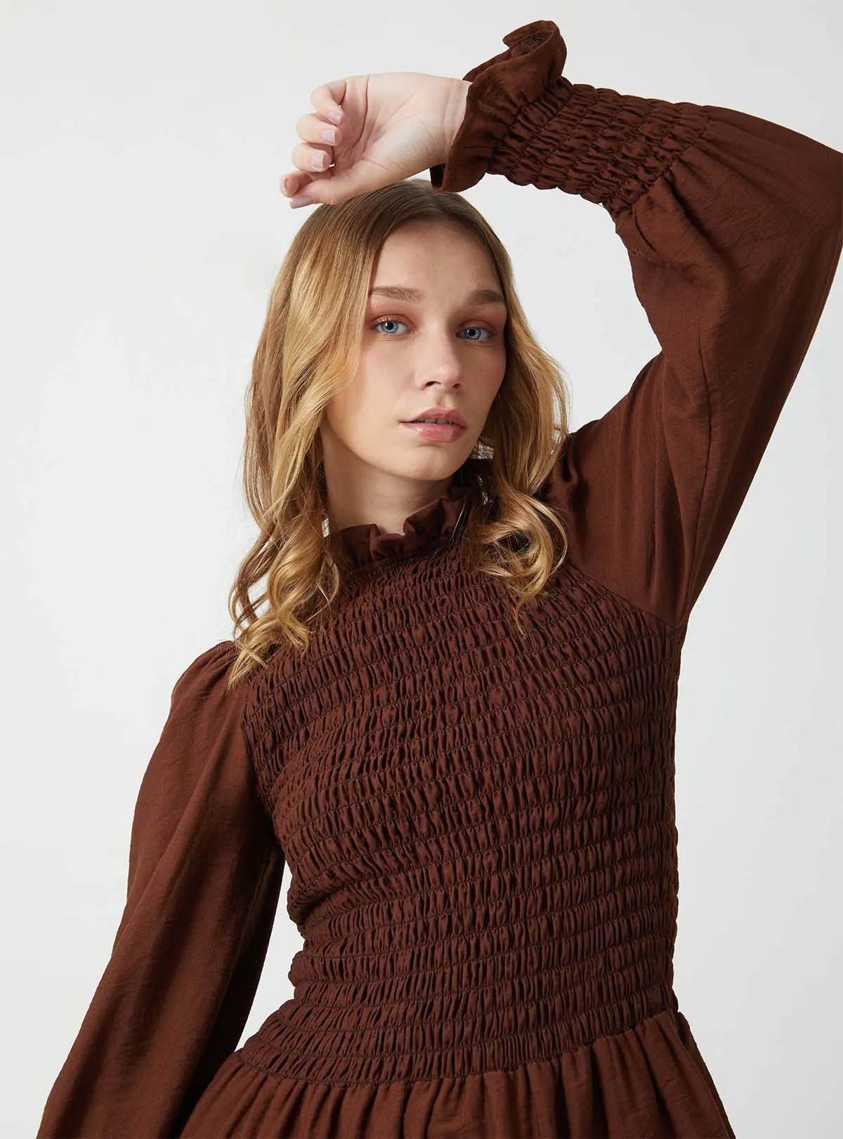 BLUSA MANGA LARGA PANAL MARQUIS MUJER