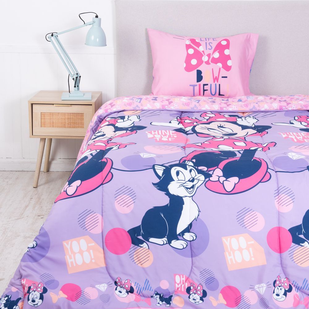 EDREDÓN DISNEY ESTAMPADOS 1.5 PLAZAS MICROFIBRA MULTICOLOR ESTAMPADO ...