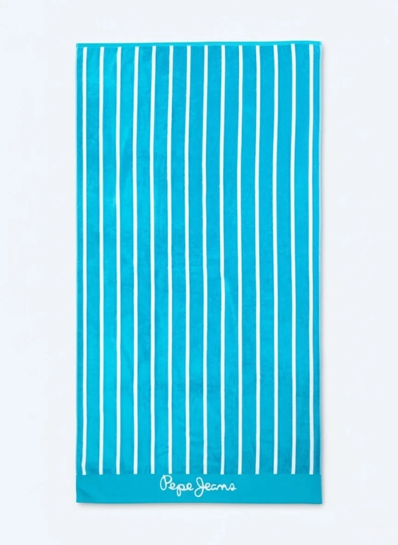TOALLA DE PLAYA PEPE JEANS STRIPE 100% ALGODÓN 90X180 CM